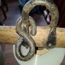 Rare 19th Century Antique Hanging Beam Balance Scale Forged Made Hanger ...