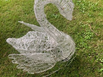 Garden Light Up Swan For Sale in Kilmessan, Meath from maxine