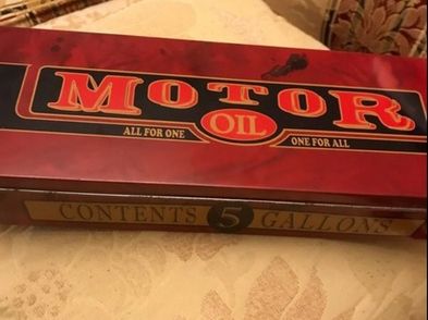 Motor Oil Metal Box For Sale in Blackrock, Dublin from Tampa