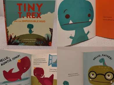 Tiny T Rex And The Impossible Hug By Jonathan Stutzman Hardback Book ...