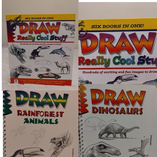 Draw Really Cool Stuff Book 6 Books In 1 For Sale in Mayo, Mayo from ...