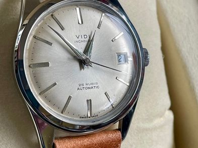 Mens Vintage Vidi Automatic Watch Vintage Circa 1960 Eta 2452 For Sale ...