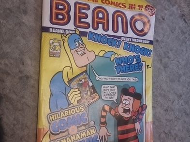 Special Issue Of The Beano With Banana Man Graphic Novelfeb 2025 For ...