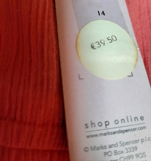 Lovely New Summer Cotton Top Marks Spencer Tag Attached For Sale in ...