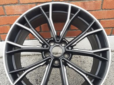 Genuine Bmw Style 669m Sport 20 5x112 Alloy Bicolor Black Matt Silver ...