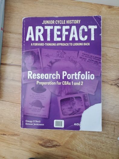 Workbook Junior Cycle Artefact History For Sale in Dun Laoghaire ...