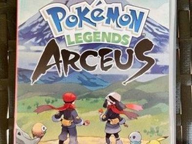 Pokemon Arceus Game For Nintendo Switch Console Match The Collection Of ...