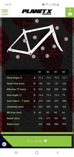 Planet X Xls Cyclocross Frameset For Sale in Galway City Centre, Galway ...
