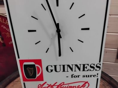 Guinness Hanging Clock For Sale in Rush, Dublin from tstringer2