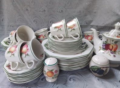 Fifty Four Pieces Churchill Chartwell Collection Combi Dinner Set For ...