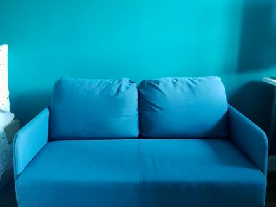 Ikea Glostad 2 Seat Sofa Blue For Sale in Blanchardstown, Dublin from ...