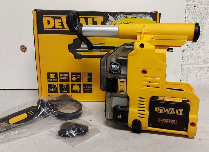Dewalt D25303dh Cordless Dust Extraction System 18 Volt Bare Unit For ...