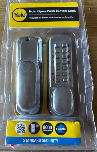 Yale Push Button Door Lock For Sale in Santry, Dublin from TeddyBear316