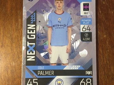 Cole Palmer Rookie Card Match Attax 202223 For Sale in Rosscarbery ...