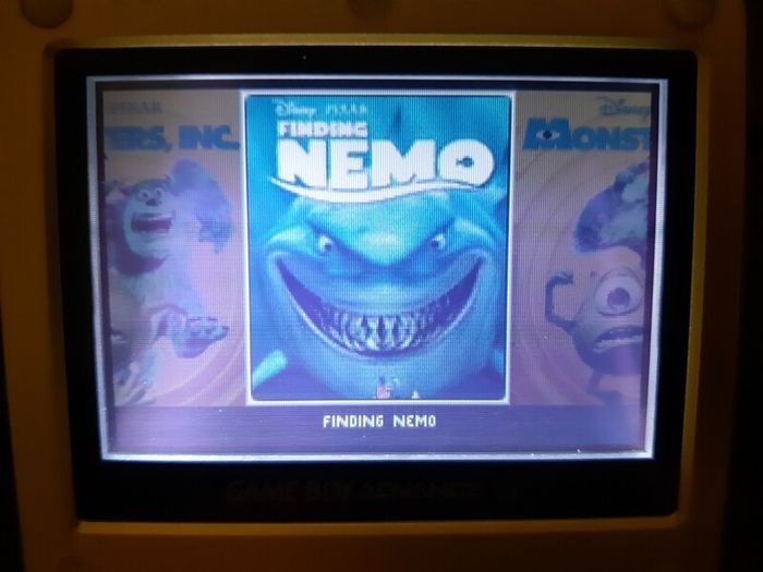 Twin Game Pack Monsters Inc Finding Nemo With Case Gameboy Advance ...