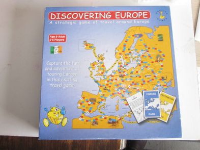 Discovering Europe Board Game For Sale in Skerries, Dublin from jhmke