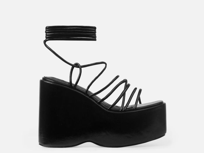 Black Lace Up Platform Wedges For Sale in Blanchardstown, Dublin from ...