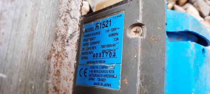 Shibuya R1521 Diamond Core Drill 110v For Sale in Inagh, Clare from ...
