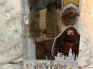 Harry Potter Rubeus Hagrid Collectable Doll Baby Dragon Mattel 12inch ...