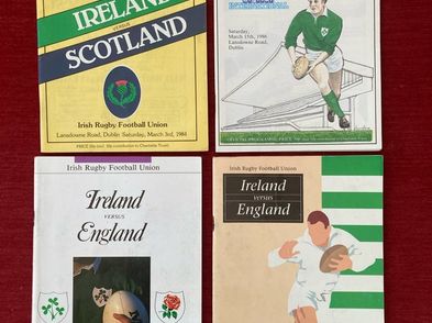 Rugby Programmes For Sale in Churchtown, Dublin from amcor