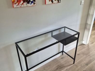 Glass Ikea Vittsjo Laptop Desk For Sale in Ashford, Wicklow from ...