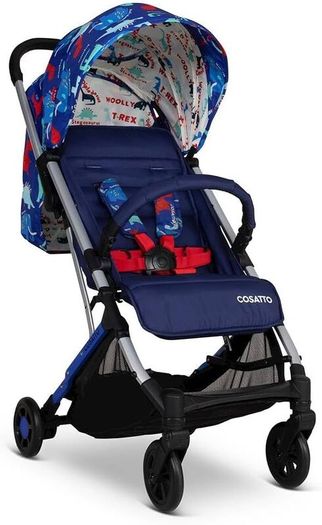 Travel Stroller Lightweight Compact Fold Pushchair From Birth To 25kg ...