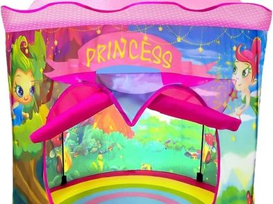 Kids Play Tent Fairy Princess Castle Play Tent For Girls Pop Up Tents ...