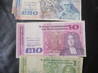 Ireland Series B Banknotes For Sale in Athy, Kildare from sherk