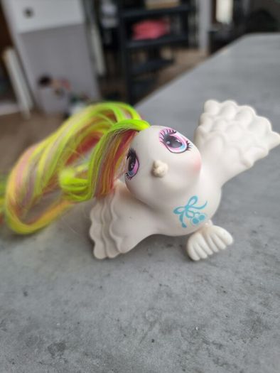 1987 My Little Pony Fairy Tails Bird Tu Tu Tails Vintage White G1 Mlp ...