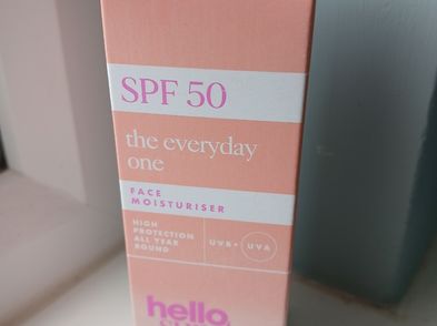 Hello Sunday Spf 50 The Everyday One Face Moisturiser 50ml New For Sale ...