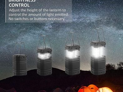 Rechargeable Camping Lights Led Solar Camping Wind Up Lantern Hand ...