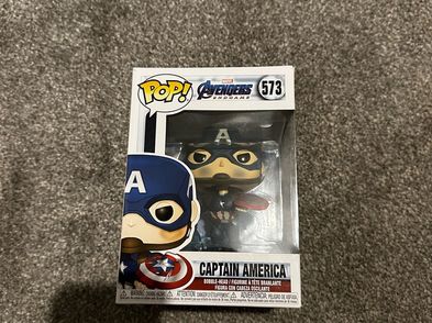 Funko Pop Captain America With Thors Hammer Endgame For Sale in ...