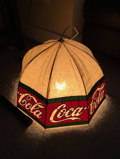 Coca Cola Lamp Shade For Sale in Swords, Dublin from Gartano