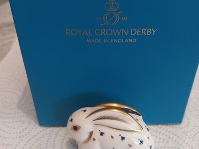 Crown Derby Bunny Rabbit For Sale in Claremorris, Mayo from T2019