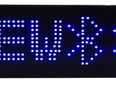 Wireless Bluetooth Led Name Badge Rechargeable Name Tag Cellphone For ...