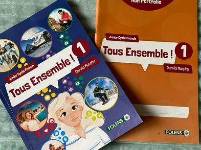 Junior Cycle French Tous Ensemble1 Textbook And Workbook Set For Sale ...