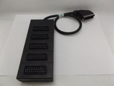 5 Way Scart Cable Box Splitter For Sale in Ennis, Clare from Zbiz ...
