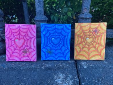 Mini Art Original Spider Web Art Canvas For Sale in Ranelagh, Dublin ...