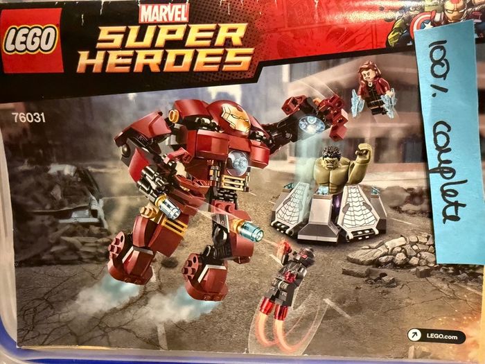 Lego Marvel The Hulk Buster Smash For Sale in Castleknock, Dublin from ...