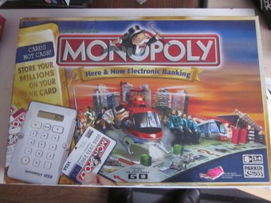 Monopoly Here And Now Electronic Banking Board Game Special Irish ...