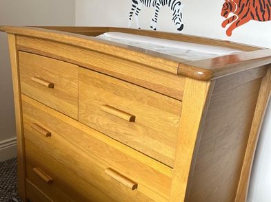 Mamas Pappas Ocean Solid Oak Changing Table Dresser For Sale in Dublin ...