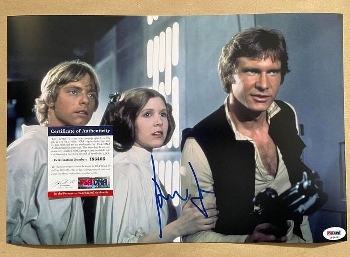 Jack Nicholson Signed Arnold Schwarzenegger Harrison Ford Signed Etc ...