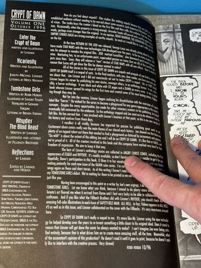 1996 Sirius Comic Crypt Of Dawn Vol1 Joseph Michael Linsner English For ...