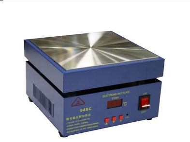 100x100mm 946c 110 220v 450w Hot Plate Preheat Preheating Desoldering ...