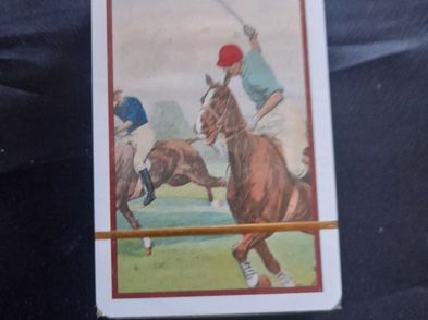 A Vintage Set Of Unopened Horse Polo Platnik Supreme Playing Cards For ...