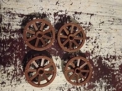 Lego Castle Pirates Wheel Reddish Brown 4 Pieces For Sale in Newbridge ...