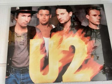 Vintage U2 Photo In Frame For Sale in Leixlip, Kildare from nacul