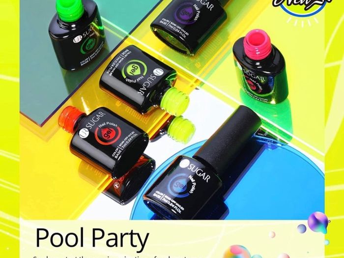 Neon Gel Nail Polish 6 Colours Uv Gel Nail Polish Set Green Blue Orange ...