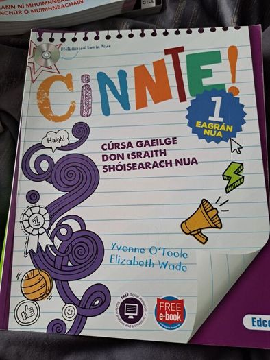 Cinnte 1 Textbook And Workbook For Junior Cert For Sale in Santry ...