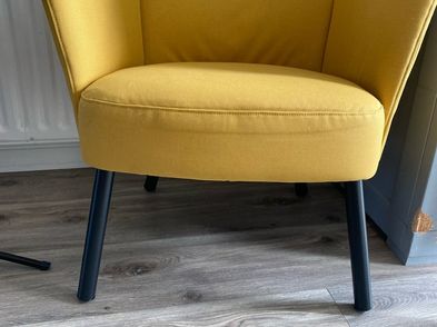 Tub Chair Mustard Yellow For Sale in Swords, Dublin from laurani